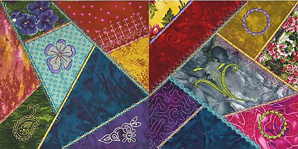 Crazy Patchwork Elements | OregonPatchWorks